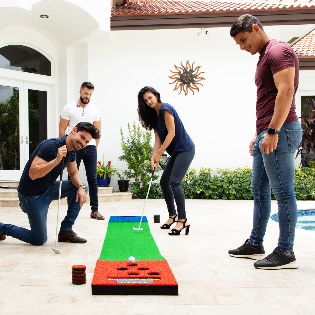 Putt Partee Beer Pong Golf Putting Game